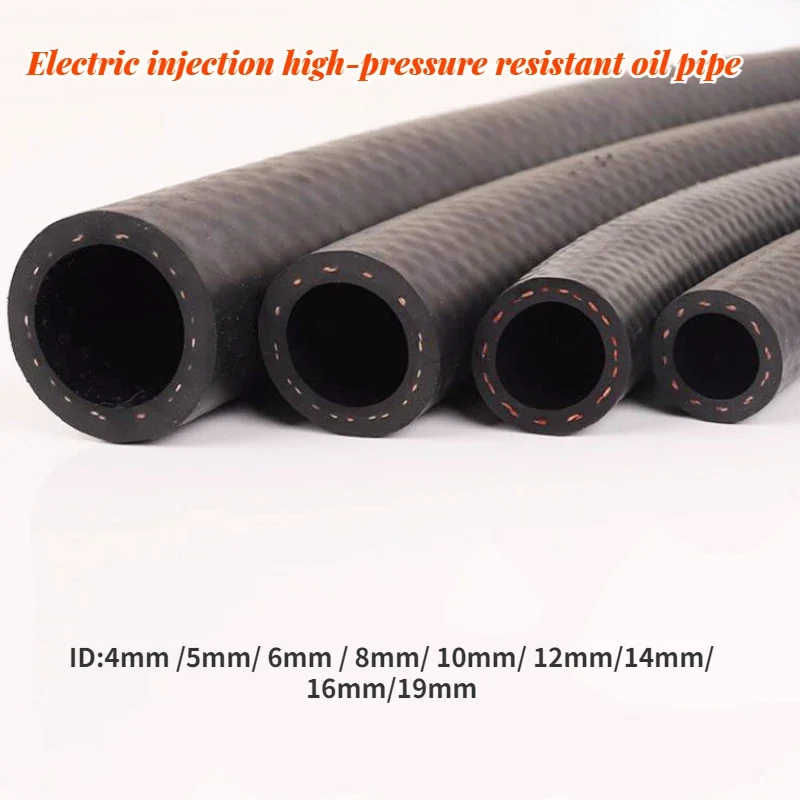 1M NBR Petrol Diesel Oil Resistant Rubber Tube Hose 4 5 6 8 10 12 14 16 ...