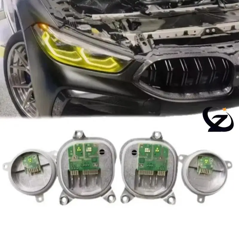 Yellow Angel Eye Headlight DRL Modules For 2019-2023 BMW 8 Series M8 ...