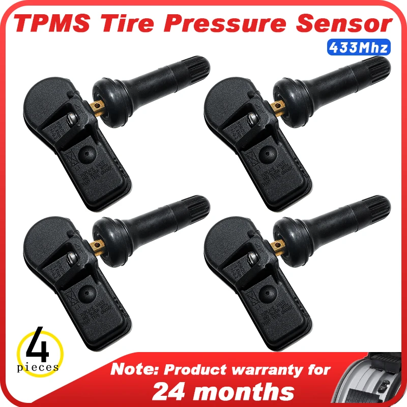 4 PCS Tire Pressure Sensor 433MHz FOR SUBARU Impreza 4 2014-2016 ...