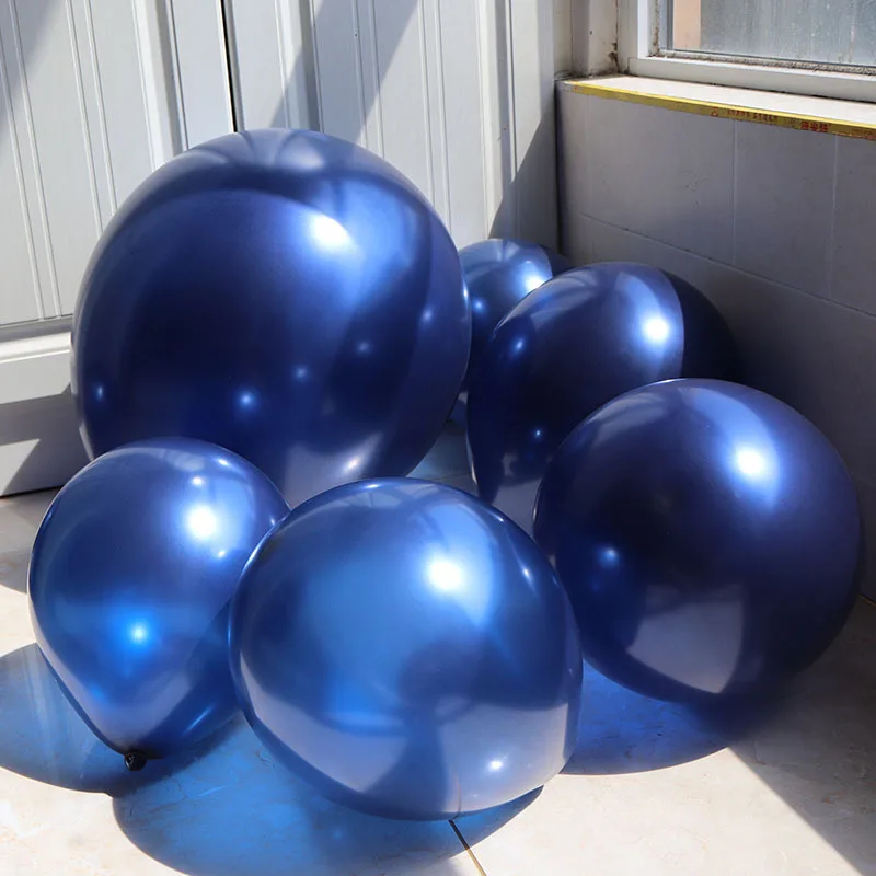 Globos de látex azul marino para Decoración de cumpleaños y bodas ...