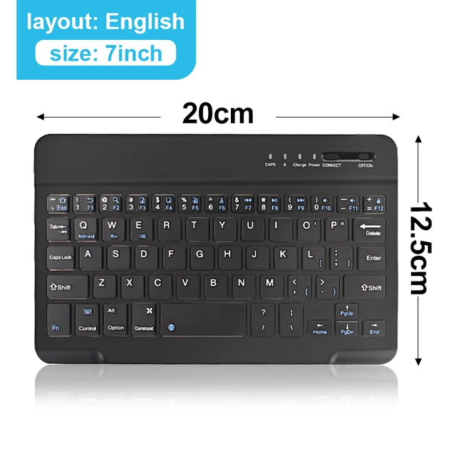 Bluetooth Wireless Keyboard Mini Keyboard For Laptop Tablet Phone Ipad ...
