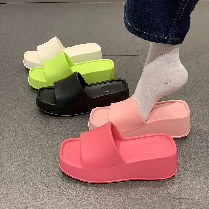 2024-Women-s-New-Candy-Color-EVA-Thick-Sole-Feet-Feeling-Slippers-for ...