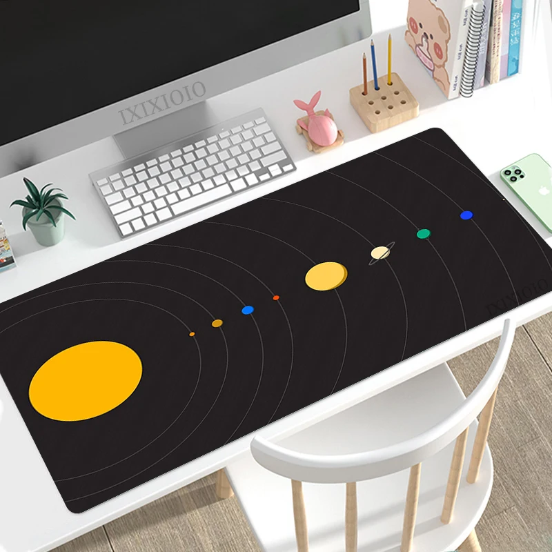 Mouse Pad Gamer Space Universe Solar System XL Home HD Mousepad XXL ...