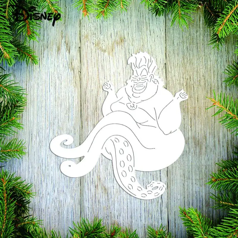 Ursula Little Mermaid Silhouette