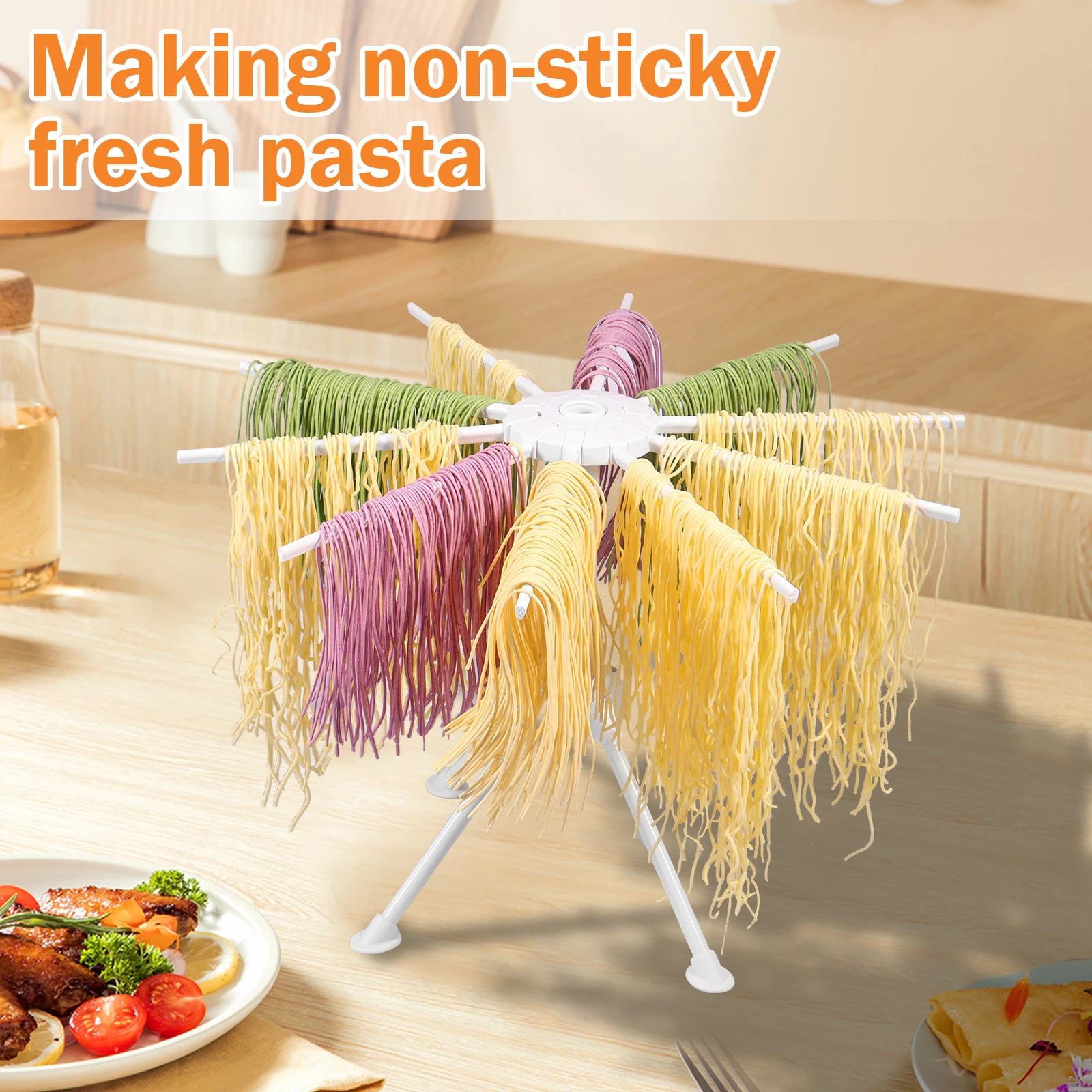 Pasta-Drying-Rack-Foldable-Pasta-Dryer-Rack-With-10-Arms-Portable-Fast ...
