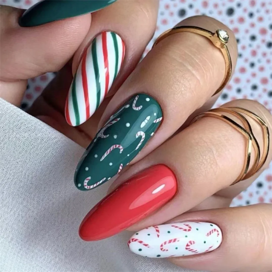 24p-Artificial-Acrylic-Nail-Art-Fake-Nails-Full-Coverage-Removable ...