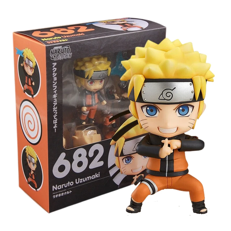 Bandai Naruto Q Figurals Anime Figure Uzumaki Naruto Toys Shippuden ...