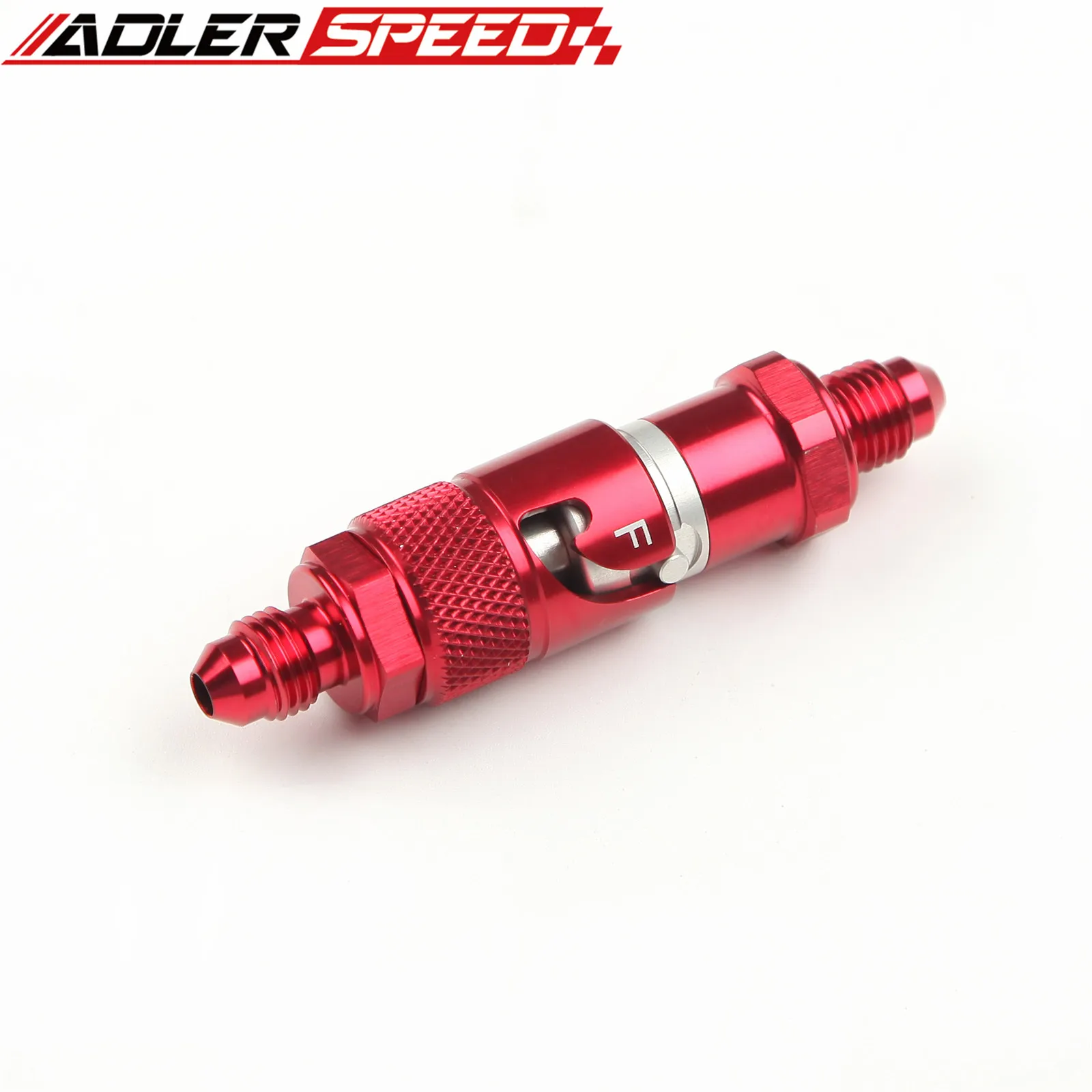 Aluminum AN-4 AN4 Brake Line Hose Fluid Quick Release Connect Fitting ...