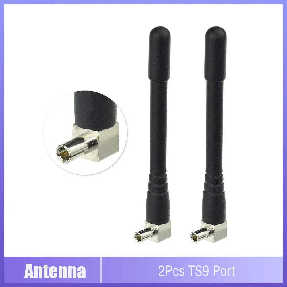 New 2pcs 4G LTE 5dBi antenna TS9 connector for Netgear Aircar AC790S ...