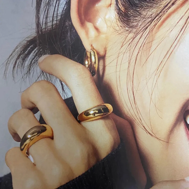 316L-Stainless-Steel-Ring-Anillo-Ringen-Anillos-Mujer-Women-Rings-Bague ...