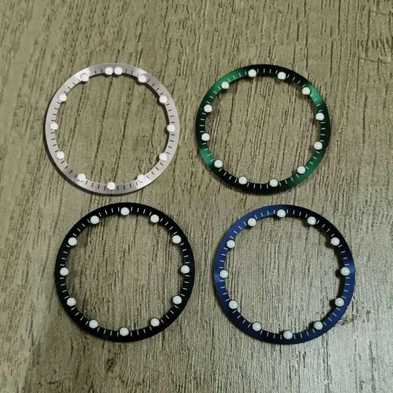 Watch Accessories NH70 Movement Skeleton Dial Green Luminous 28.5mm*24 ...