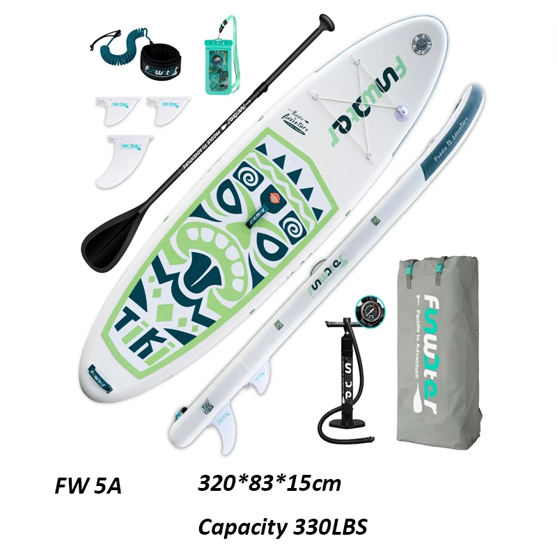 Inflatable-Stand-Up-Paddle-Board-Non-Slip-EVA-Surface-Anti-UV-Padding ...