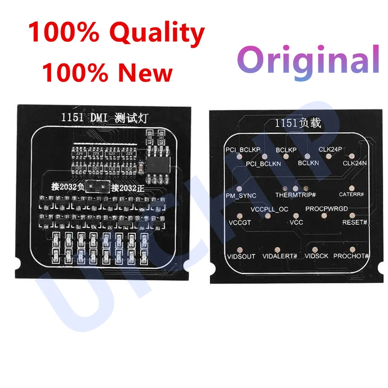 100% NEW 2 in 1 Intel Loading Board 1151 Test Card LED Indicator CPU ...