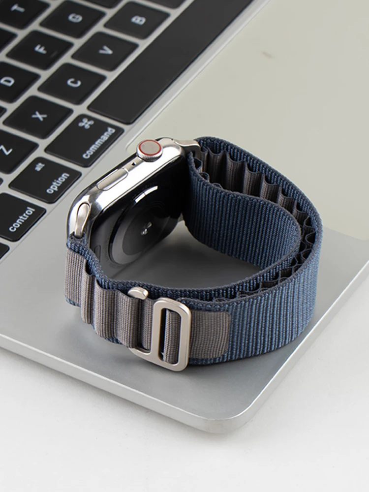 Alpine-Loop-correa-para-Apple-watch-Ultra-2-banda-de-49mm-44mm-45mm ...