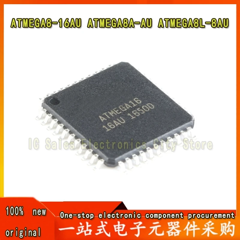 2 5piece 100 New Atmega8 16au Atmega8a Au Atmega8l 8au Atmega8 16au