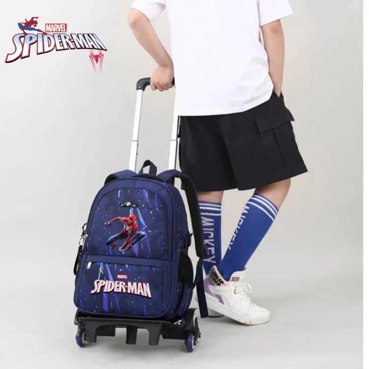 Disney Marvel Spider-Man Trolley Backpack Waterproof Large Capacity ...