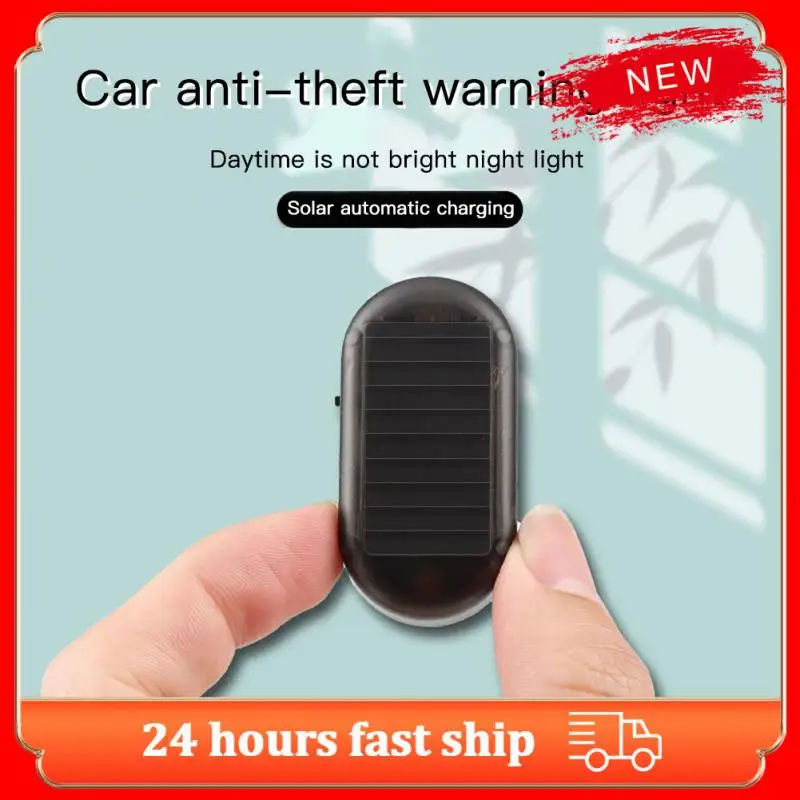 Car-False-Safety-Light-Signal-Lamp-Solar-Simulation-LED-Dummy-Alarm ...