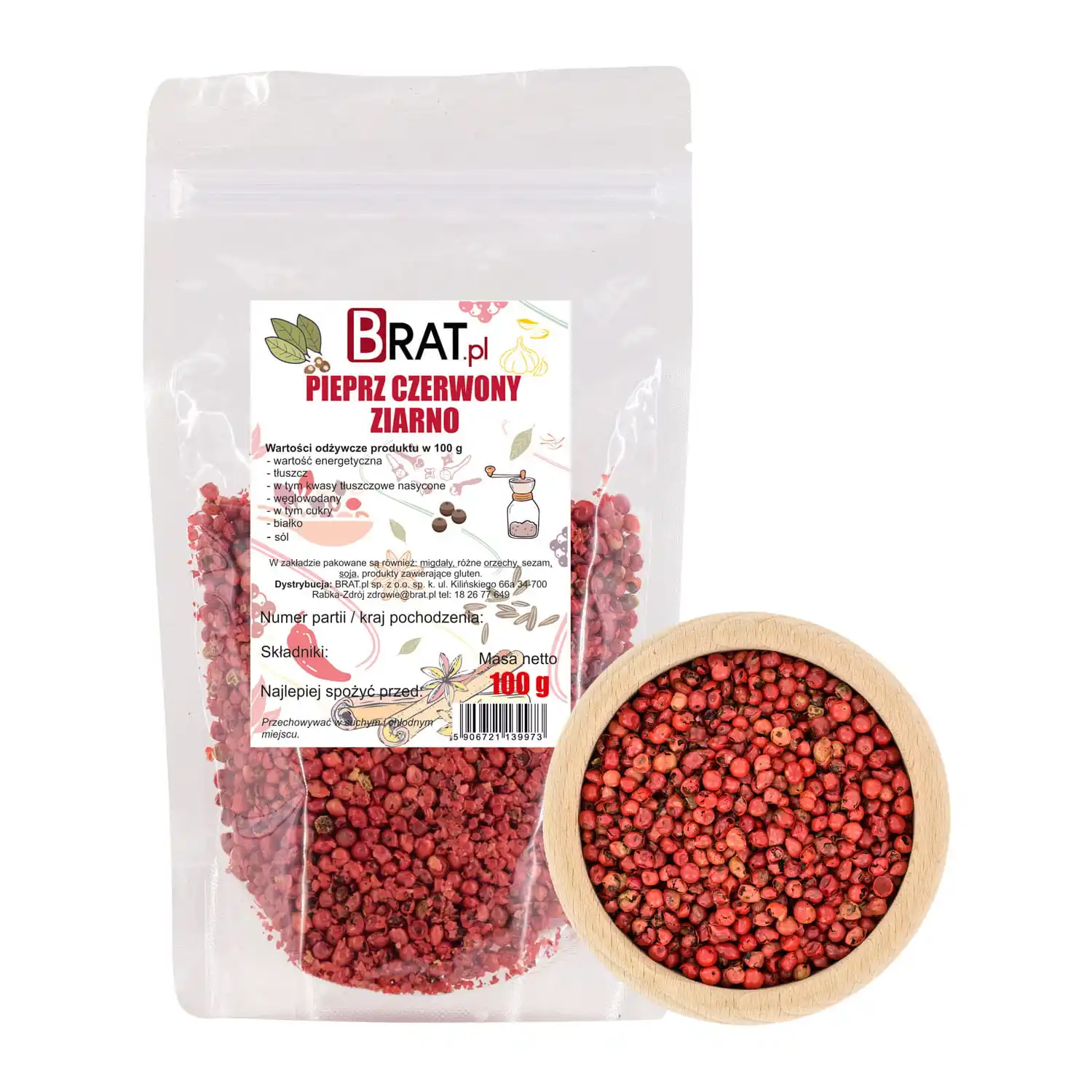 Pepper red grain 100g - AliExpress 2