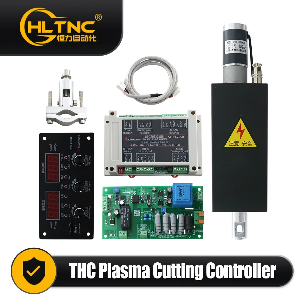 Sales Plasma Cutting Machine Kit THC Lifter JYKB-100 DC24V+Torch Height ...