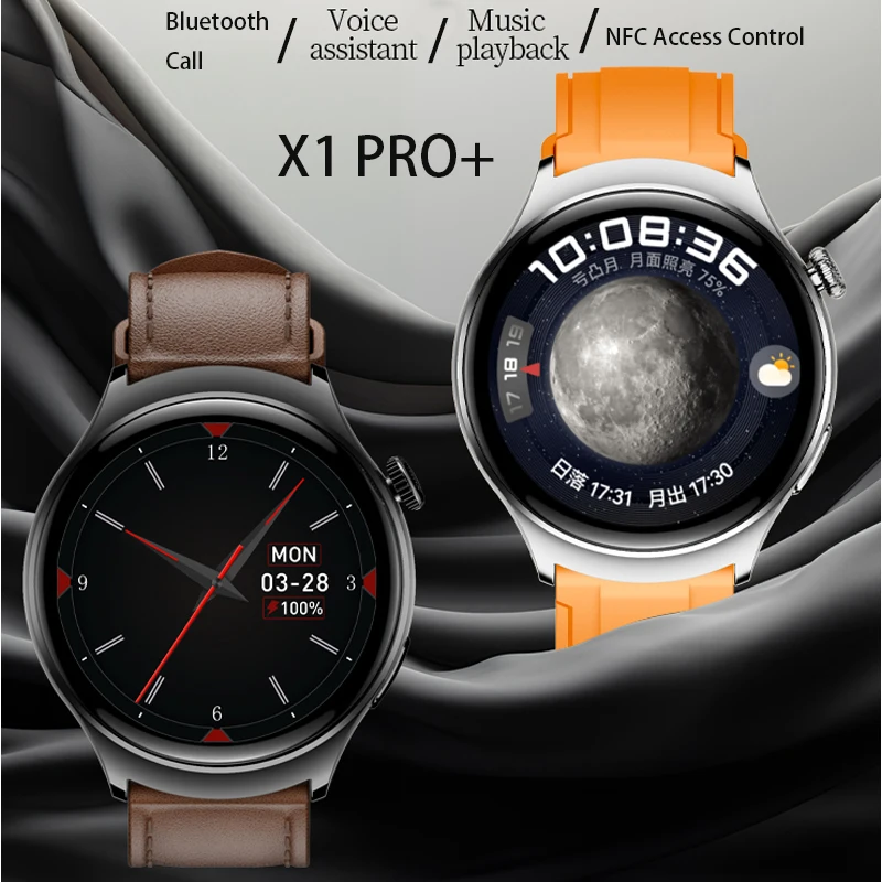 X1-Pro-Smartwatch-1-46-inch-HD-Round-Screen-IP67-Waterproof-Bluetooth ...