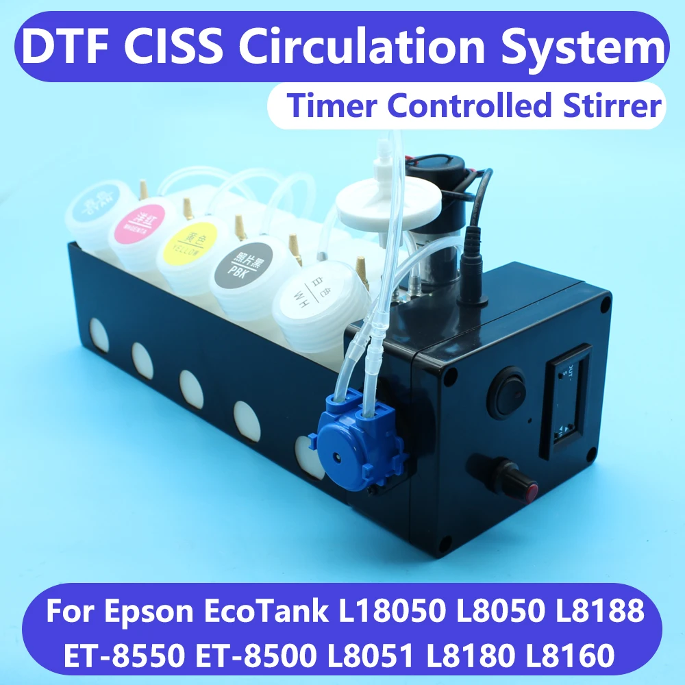 DTF-Kit-White-Ink-Circulation-System-CISS-Dtf-Conversion-Kit-For-Epson ...