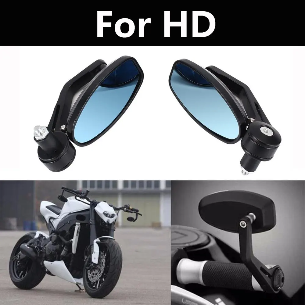 Motorcycle-bicycle-Tricycle-Handle-Bar-Rearview-Side-Mirrors-For-HD-CLE ...
