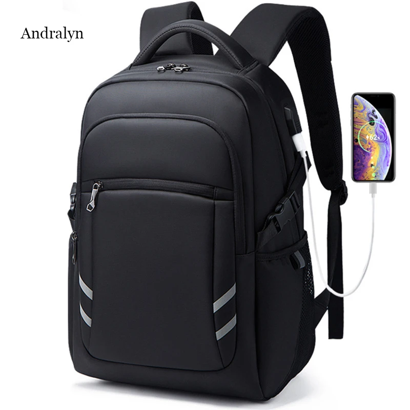 Men 15.6''New Business Backpack High Quality Oxford Cloth Computer ...