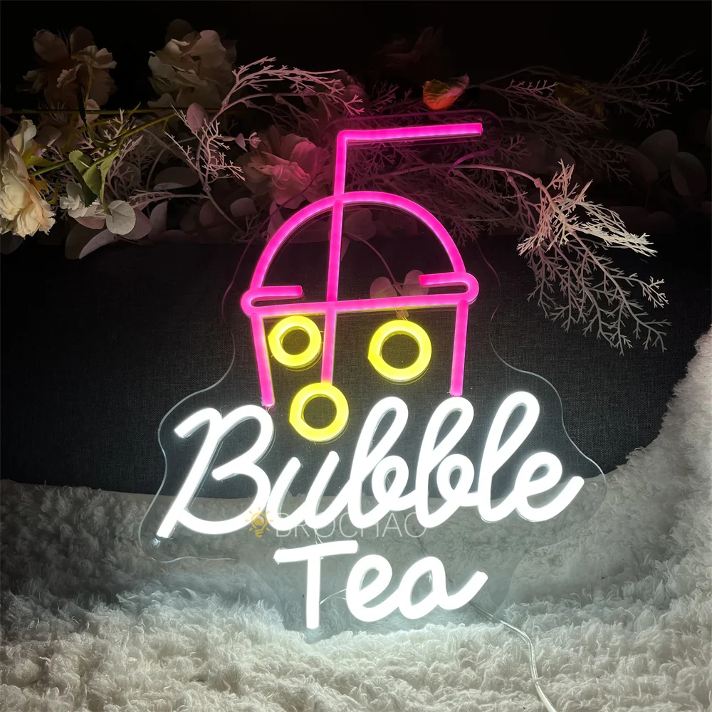 Neon-Led-Sign-Lights-Bubble-Milk-Tea-Shop-LED-Neon-Sign-Room-Wall-Decor ...