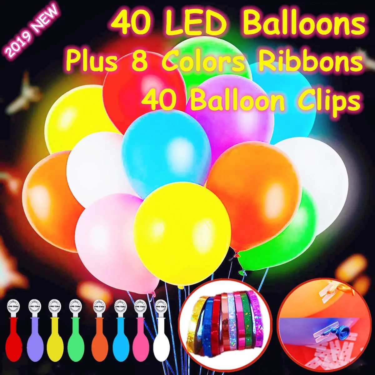 40-Pack-LED-Light-Up-Balloons-Mixed-Colors-Flashing-Party-Lights-Lasts ...