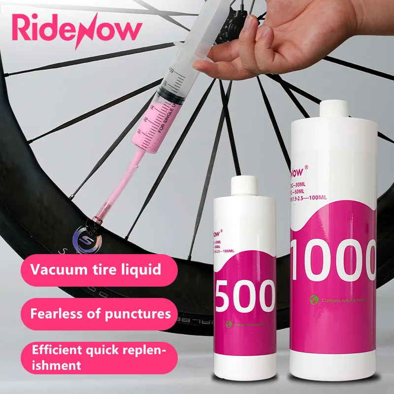 Bike Tire Sealant Tubeless Puncture Repair Fluid Fast Protection Long ...