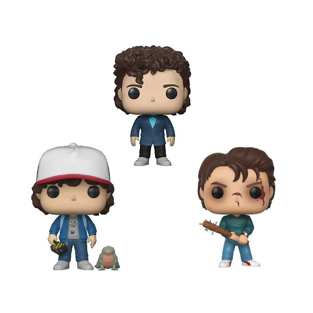 Stranger Things Character Dustin Steve 10cm Action Figure Vinyl Dolls ...