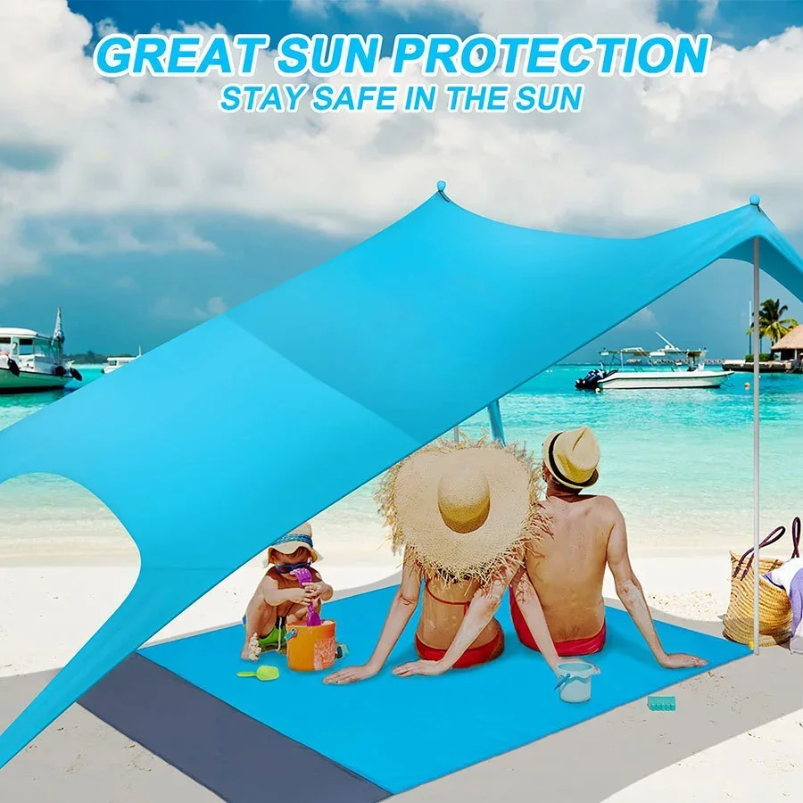 Portable Beach Sun Canopy – Adventure Load Out