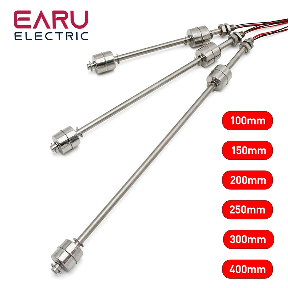 Stainless-Steel-Float-Switch-Tank-Liquid-Water-Level-Sensor-Double-Ball ...