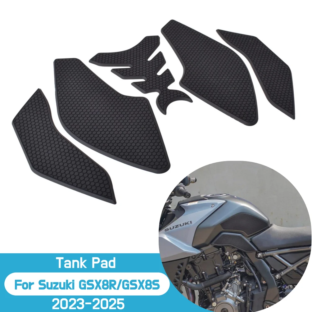 For Suzuki GSX-8R GSX-8S 2023-2025 GSX8R GSX8S Side Tank Pad Oil Gas ...