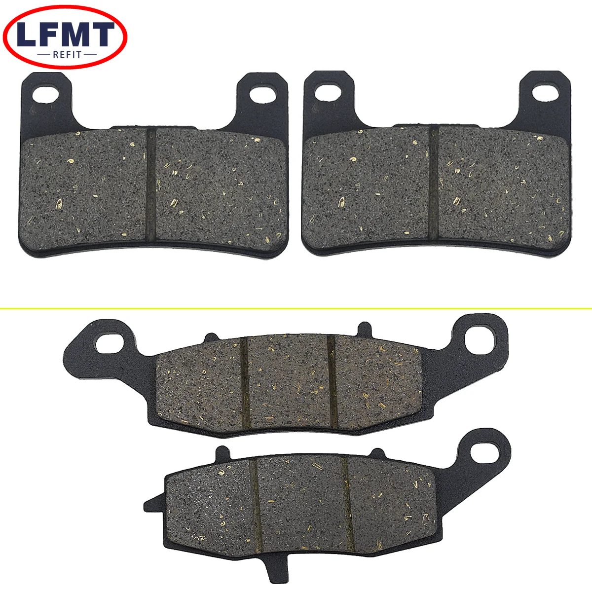 Motorcycle-Metal-Brass-Alloys-Front-and-Rear-Brake-Pads-For-KAWASAKI-Z ...