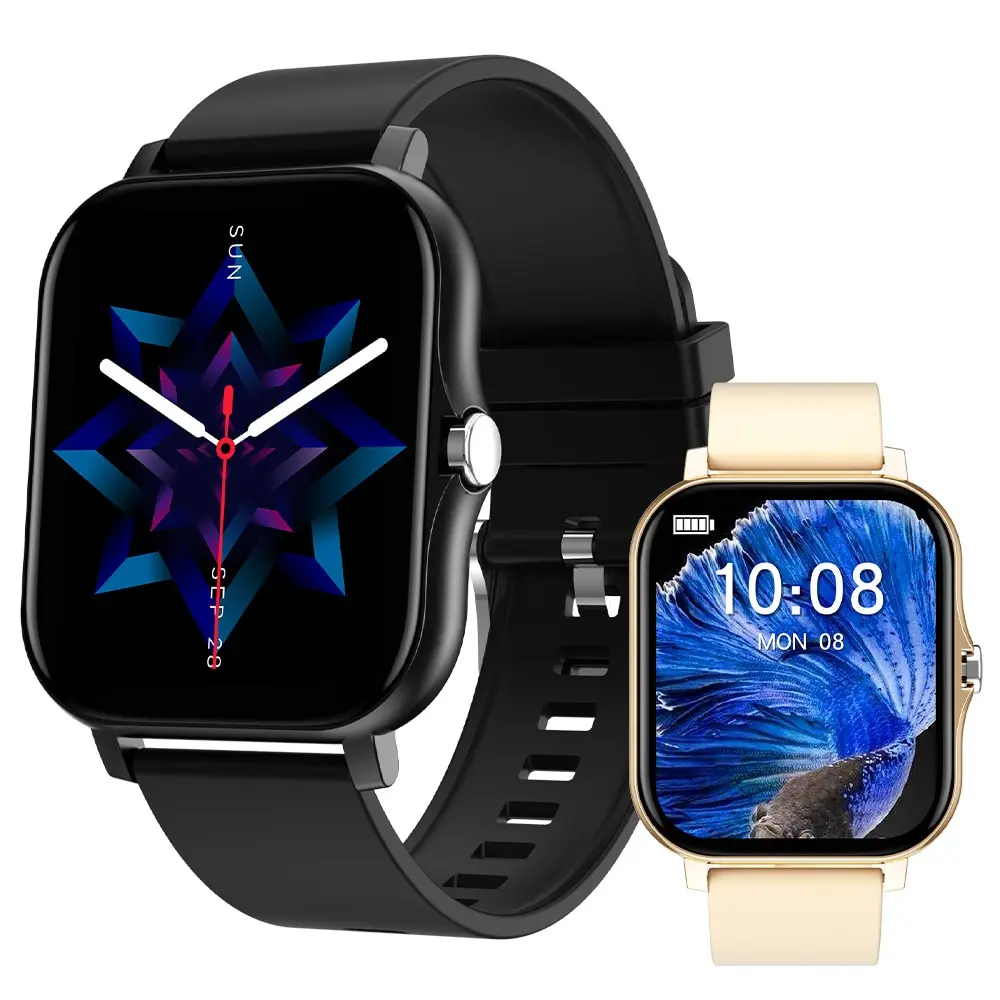 GT20 Smart Männer Frauen Bluetooth Anruf Sport Herzfrequenz messer 1,69 ...