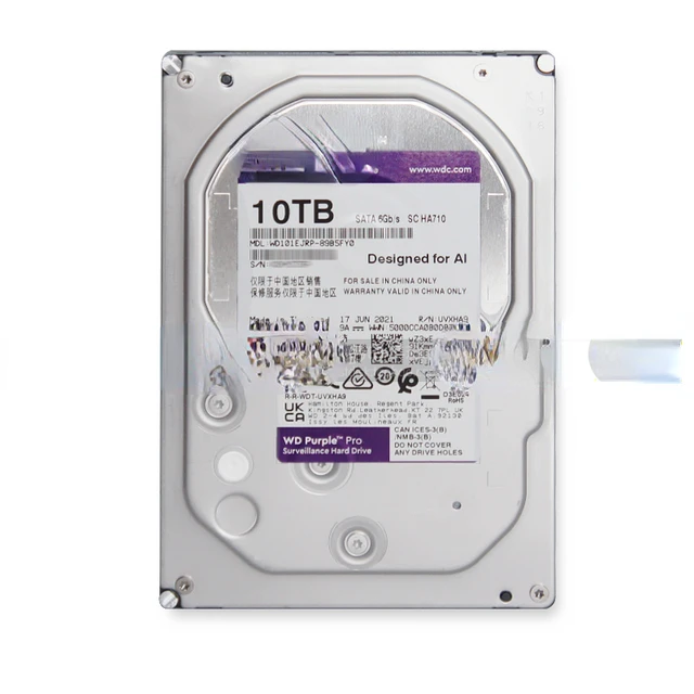 For Western Data WD101EJRP purple disc PRO 10TB SATA3 256M surveillance ...