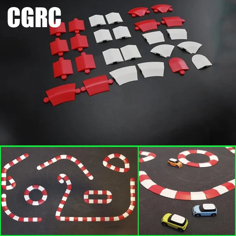1-76-Mini-RC-Car-Splicing-Race-Track-Scenes-Drift-Racing-Track-for-1-76 ...