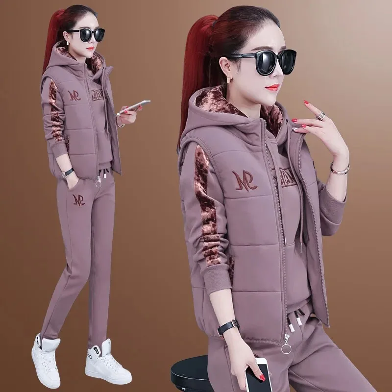3Pcs-Women-s-Clothing-Sets-Long-Sleeve-Veat-Tops-Pants-Outfits-2024-Autumn-Winter-Casual ...