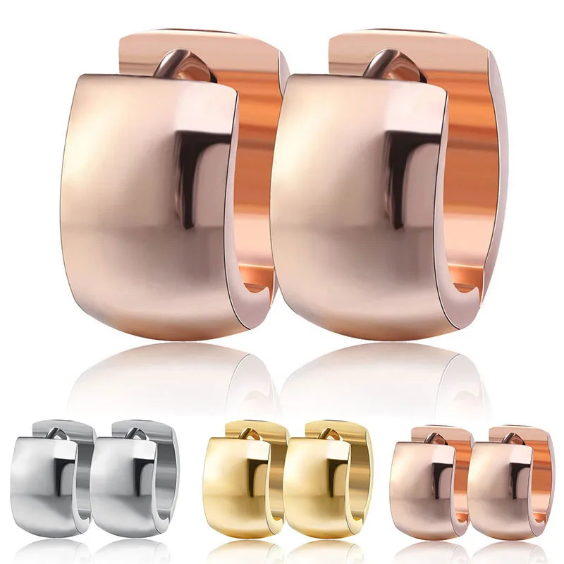 ZORCVENS-pendientes-de-aro-de-acero-inoxidable-para-mujer-aretes-peque ...
