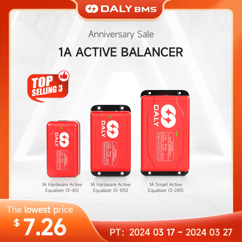 Daly-Smart-Active-Balancer-Lifepo4-BMS-Active-Equalizer-4S-Balanceador ...