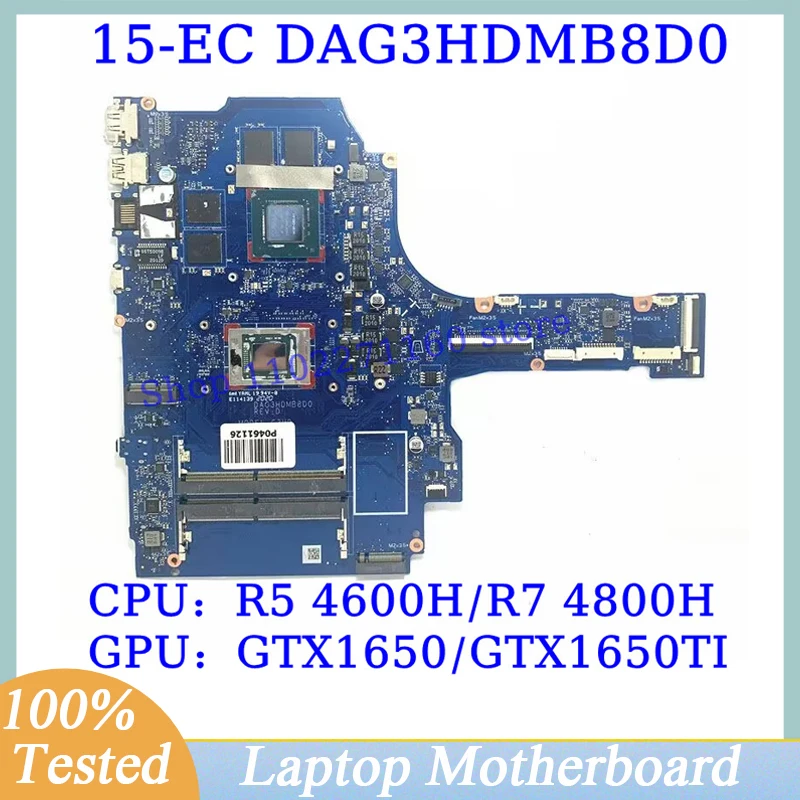 DAG3HDMB8D0-For-HP-15-EC-With-R5-4600H-R7-4800H-CPU-Mainboard-GTX1650 ...