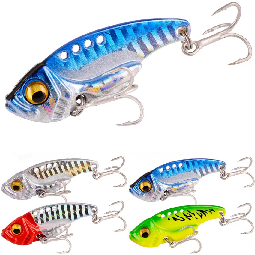 6pc-lot-7-10-15-20G-Hard-Metal-Vib-Blade-Lure-Sinking-Vibration-Fishing ...