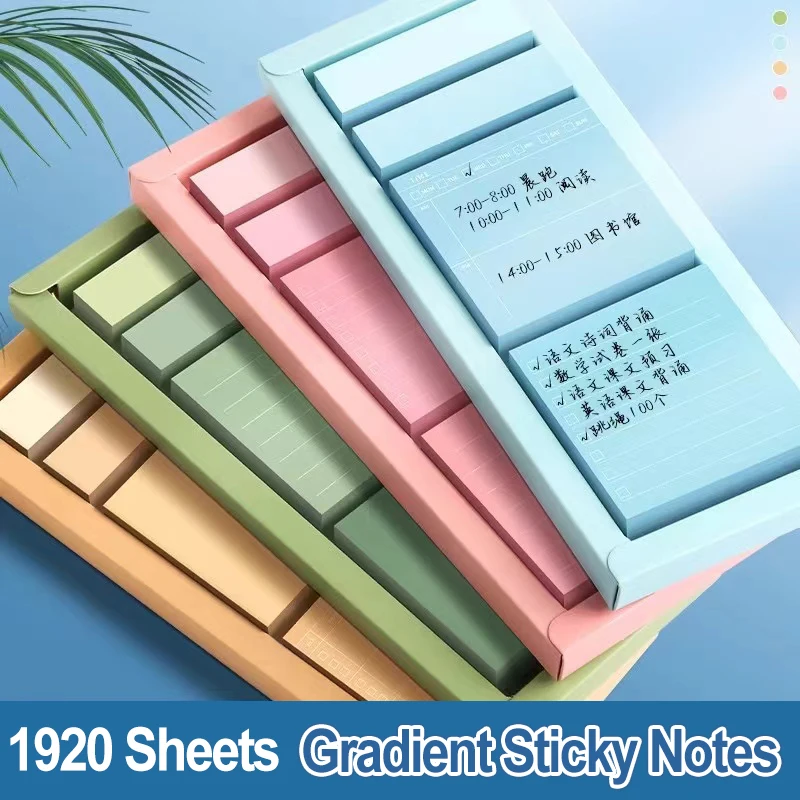 Boxed-Convenience-Sticker-Set-Gradiente-Student-Notes-Tearable-Message ...