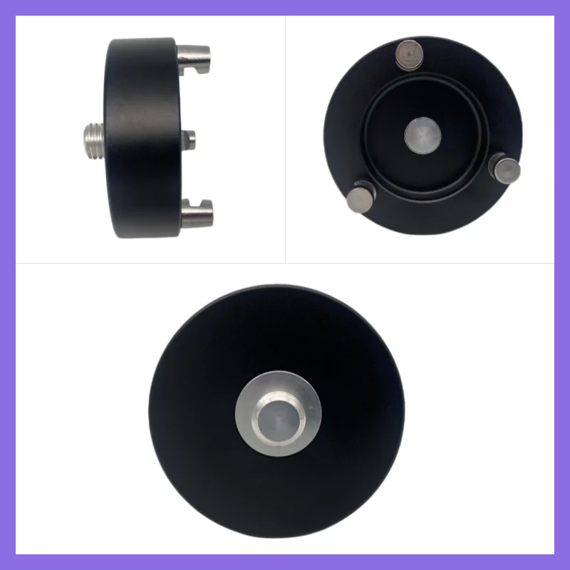 BLACK-FIXED-TYPE-THREE-JAW-TRIBRACH-ADAPTER-WITH-5-8-X11-MOUNT-ROTATE ...