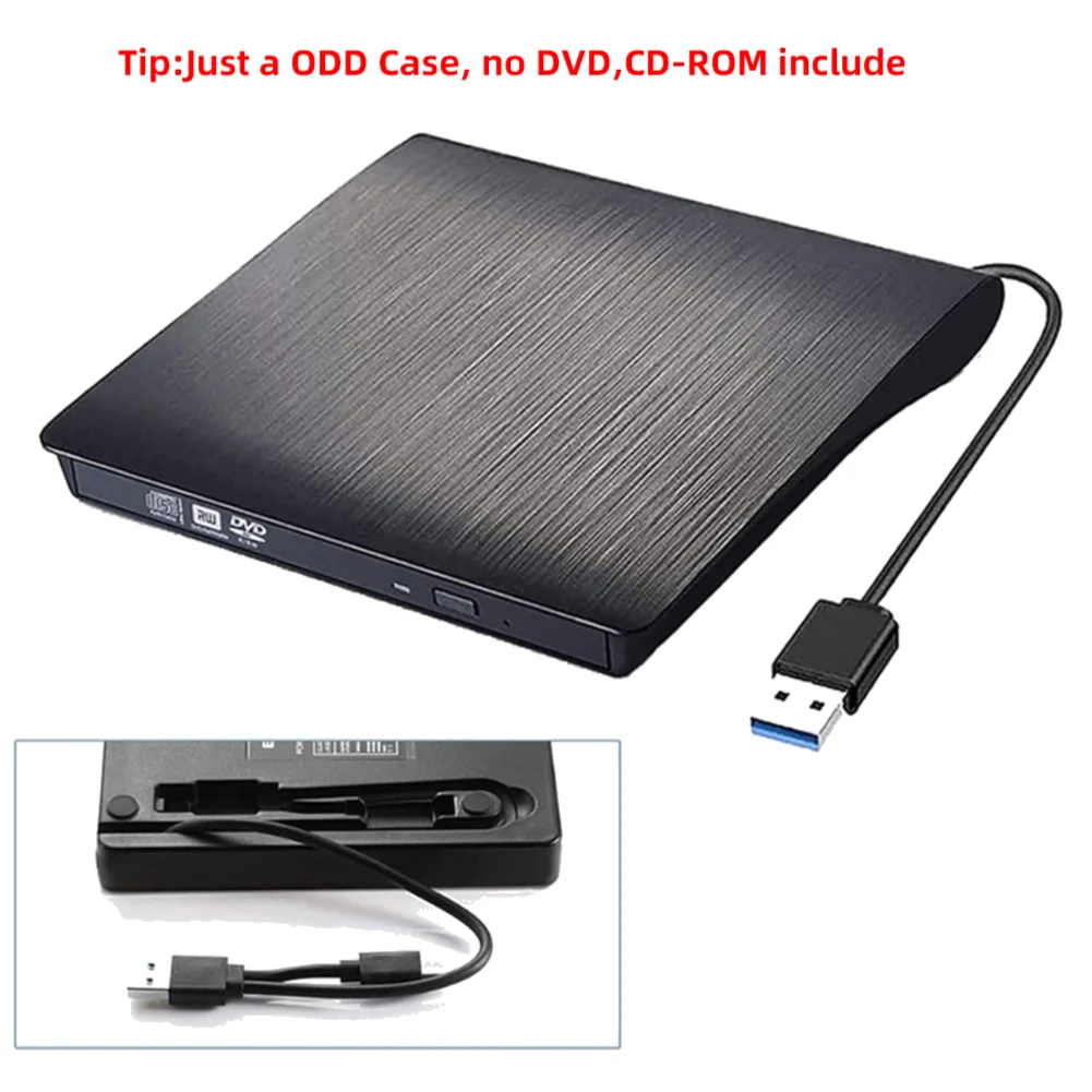 Caja-de-unidad-ptica-USB-3-0-tipo-C-reproductor-de-DVD-CD-ROM-grabador ...