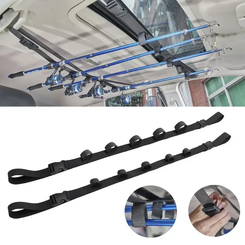 2PCS-Car-Mounted-Storage-Rack-Fishing-Rod-Gear-Holder-Vehicle-Fishing ...