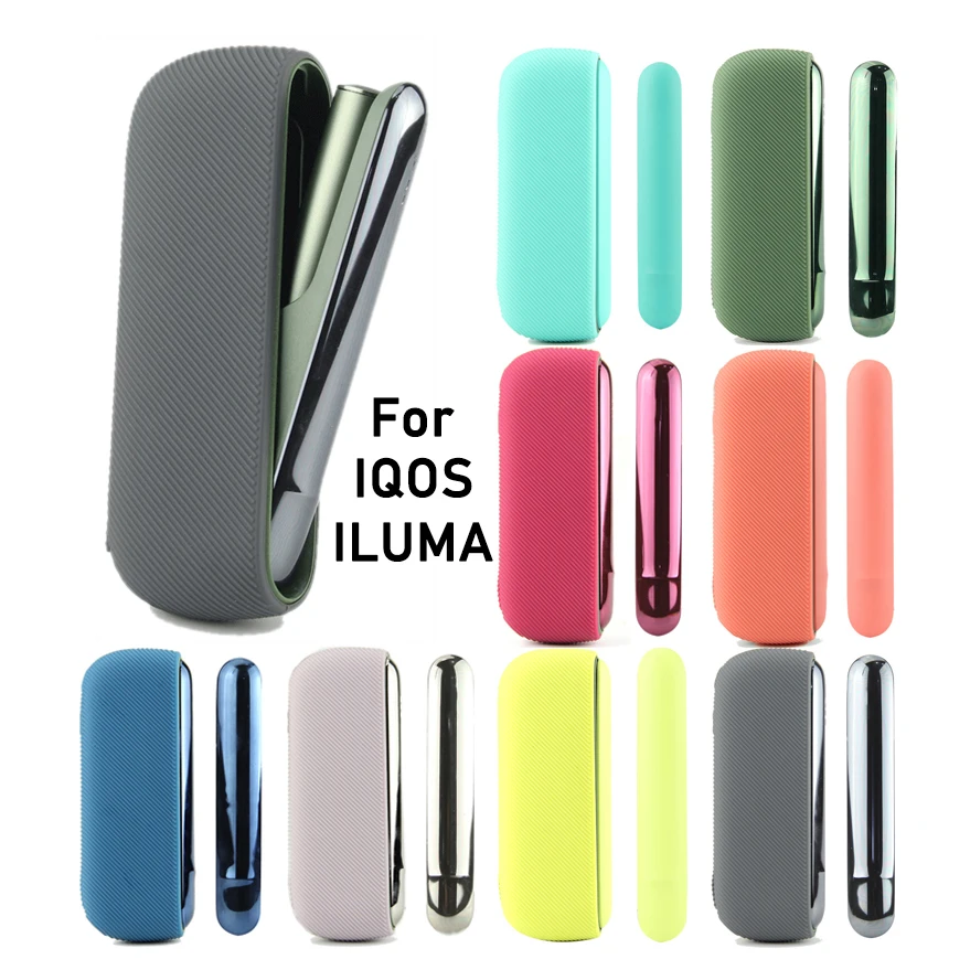 Silicone Protective Case + Side Cover for IQOS ILUMA High Quality ...
