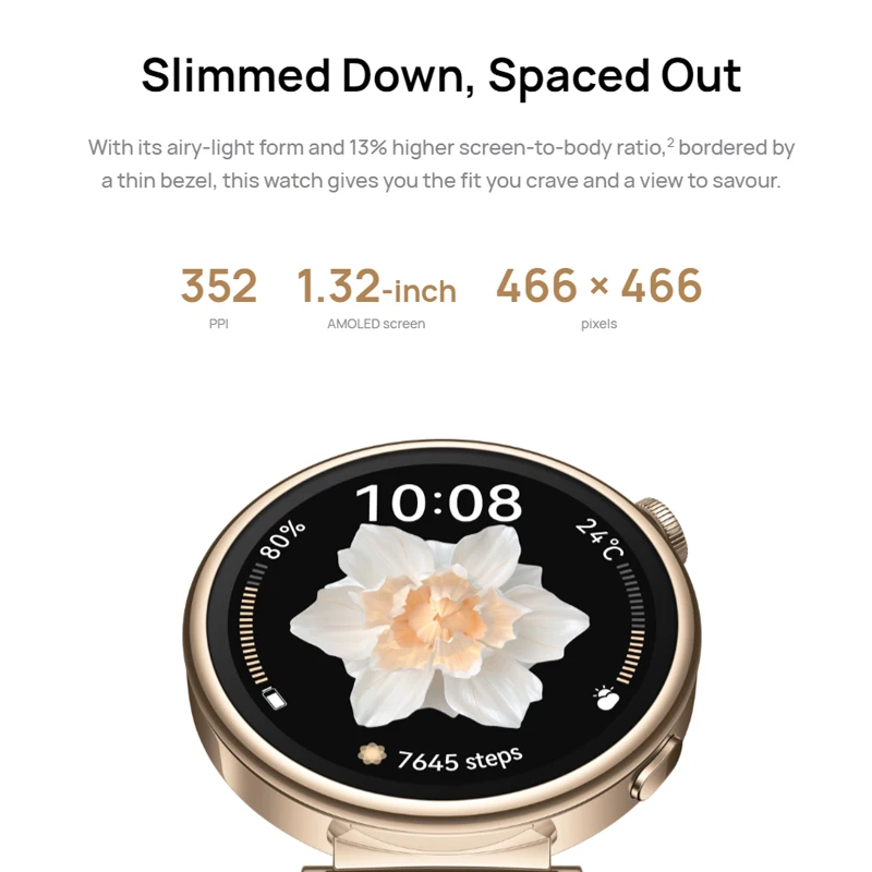 For Original HUAWEI WATCH GT4 Smartwatch Sleep Heart Rate Health ...