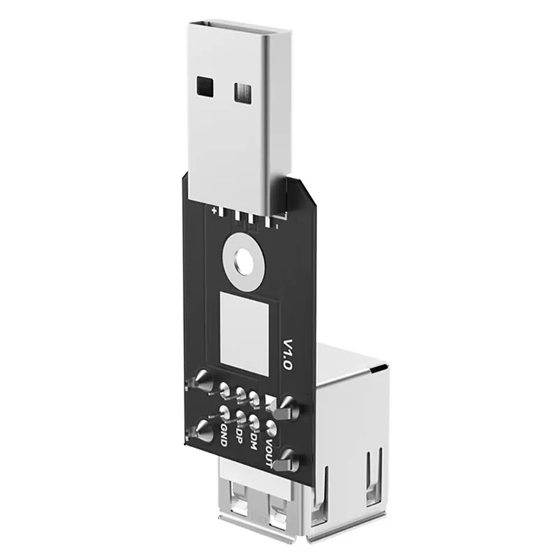 Dual USB Expansion USB Port Protection Panda Hub V1.0 Original DC 5V ...